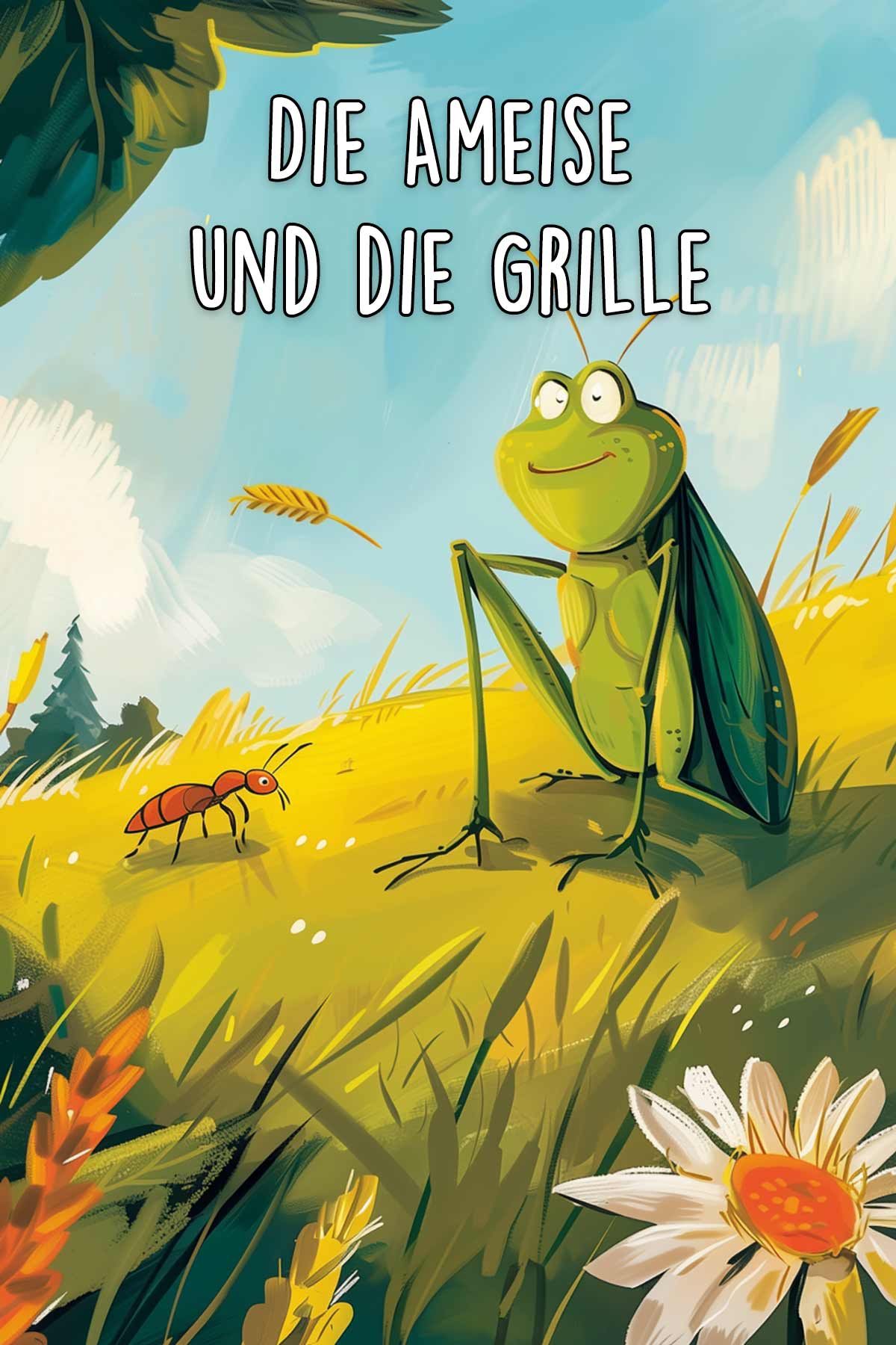 Der Fuchs und der Storch – Fabel von Äsop